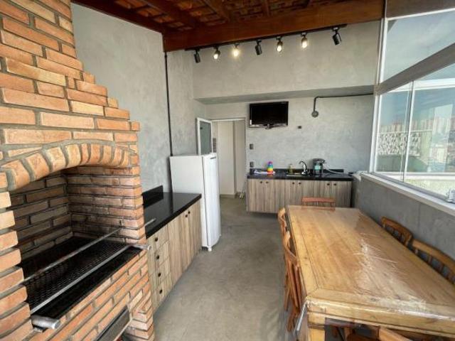 Cobertura com 2 dormitórios à venda, 84 m² por R$ 420.000,00 Vila Tibiriçá Santo André/SP