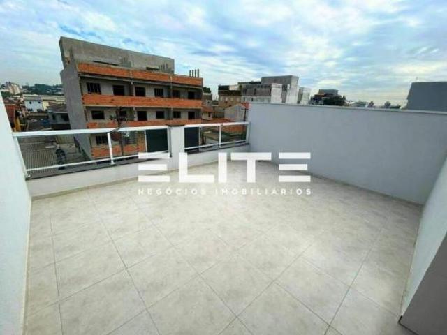 Cobertura com 2 dormitórios à venda, 88 m² por R$ 450.000,00 Vila Scarpelli Santo André/SP