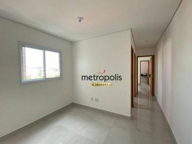Cobertura com 2 dormitórios à venda, 88 m² por R$ 550.000,00 Vila Alzira Santo André/SP