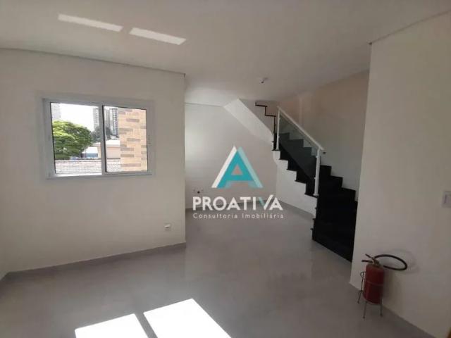 Cobertura com 2 dormitórios à venda, 88 m² por R$ 550.000,09 Vila Alzira Santo André/SP
