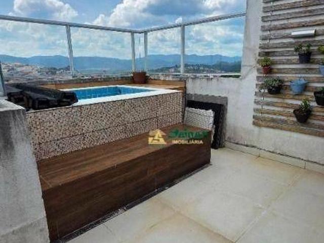 Cobertura com 2 dormitórios à venda, 88 m² por R$ 500.000,00 Jardim Las Vegas Guarulhos/SP
