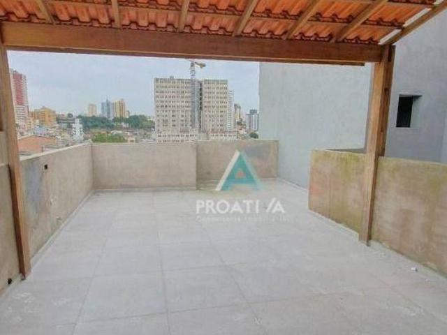 Cobertura com 2 dormitórios à venda, 89 m² por R$ 530.000,00 Jardim Pilar Santo André/SP