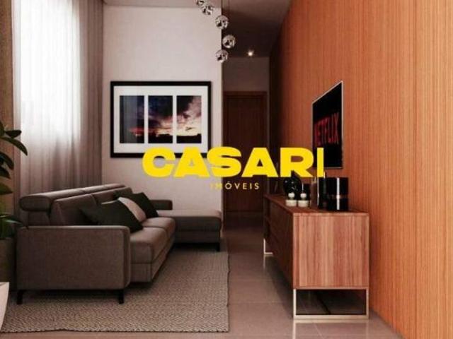Cobertura com 2 dormitórios à venda, 93 m² Campestre Santo André/SP
