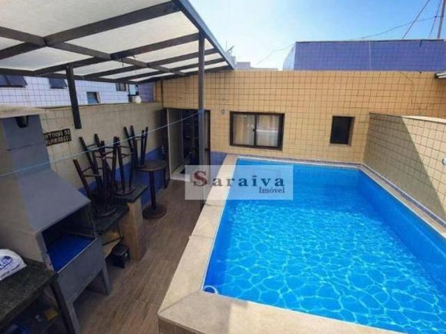 Cobertura com 2 dormitórios à venda, 93 m² por R$ 450.000,00 Mongaguá Mongaguá/SP