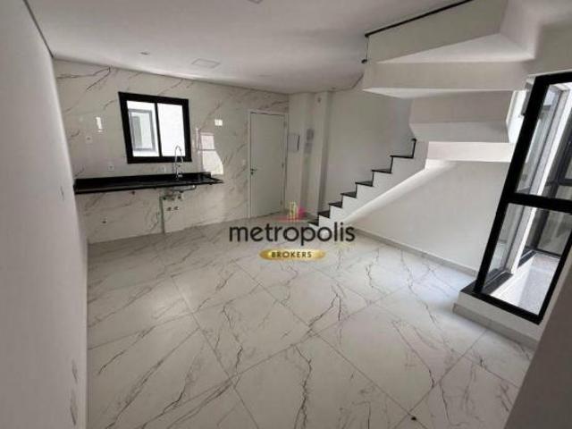 Cobertura com 2 dormitórios à venda, 93 m² por R$ 645.000,00 Vila Alpina Santo André/SP