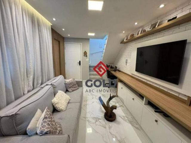 Cobertura com 2 dormitórios à venda, 90 m² Jardim Jamaica Santo André/SP
