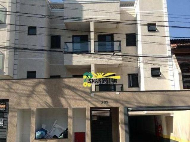 Cobertura com 2 dormitórios à venda, 90 m² por R$ 460.000,00 Vila Humaitá Santo André/SP