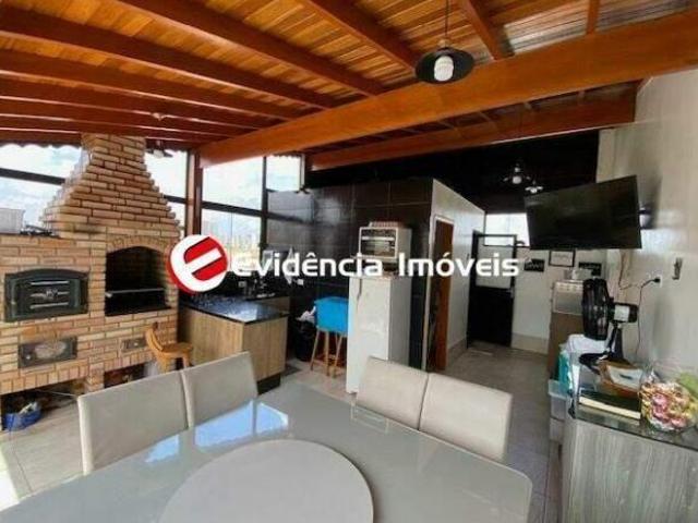 Cobertura com 2 dormitórios à venda, 90 m² por R$ 480.000,00 Vila Scarpelli Santo André/SP