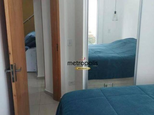 Cobertura com 2 dormitórios à venda, 90 m² por R$ 498.000,00 Vila Metalúrgica Santo André/SP