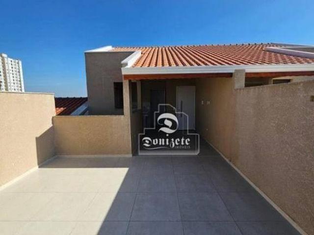 Cobertura com 2 dormitórios à venda, 90 m² por R$ 520.000,00 Santa Maria Santo André/SP