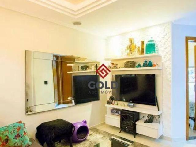 Cobertura com 2 dormitórios à venda, 91 m² por R$ 470.000,00 Jardim Ipanema Santo André/SP