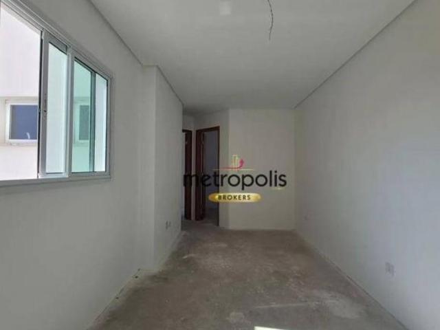 Cobertura com 2 dormitórios à venda, 92 m² por R$ 485.000,00 Vila Pires Santo André/SP