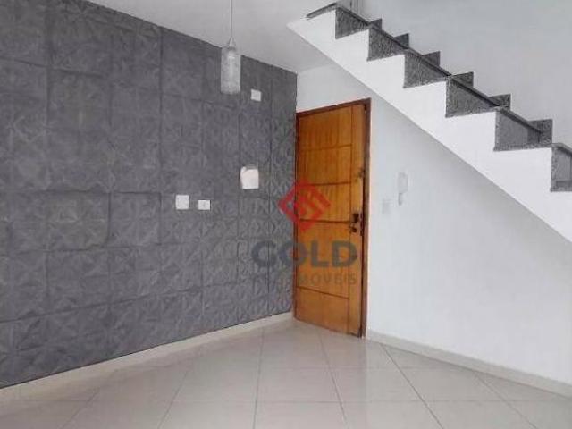 Cobertura com 2 dormitórios à venda, 92 m² por R$ 415.000 Vila Alto de Santo André Santo André/S
