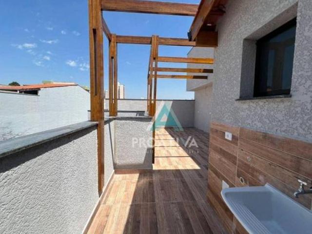Cobertura com 2 dormitórios à venda, 92 m² Vila Floresta Santo André/SP