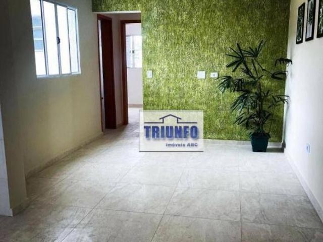 Cobertura com 2 dormitórios à venda, 95 m² por R$ 340.000,00 Jardim Guarará Santo André/SP