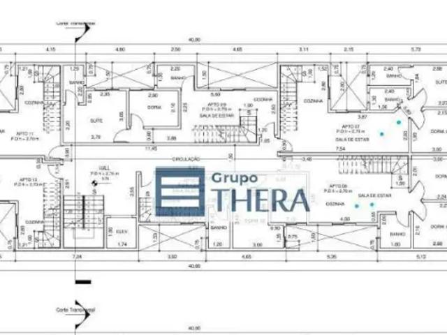 Cobertura com 2 dormitórios à venda, 95 m² por R$ 500.000,00 Vila Valparaíso Santo André/SP