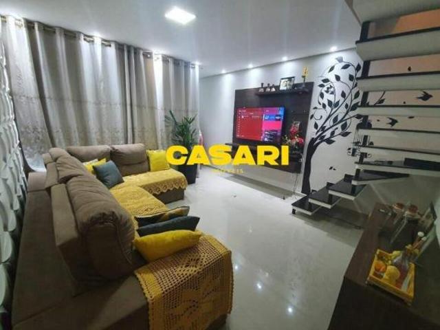 Cobertura com 2 dormitórios à venda, 96 m² Jardim Guarará Santo André/SP