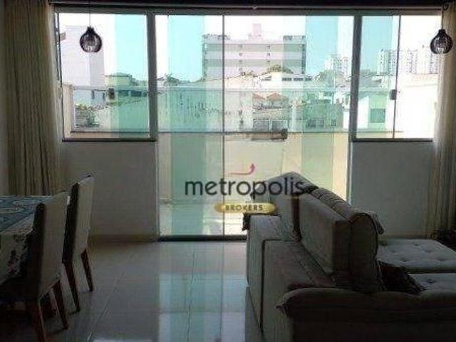 Cobertura com 2 dormitórios à venda, 96 m² por R$ 450.000,00 Santa Maria Santo André/SP
