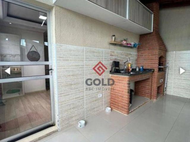 Cobertura com 2 dormitórios à venda, 96 m² por R$ 460.000,00 Parque São Vicente Mauá/SP