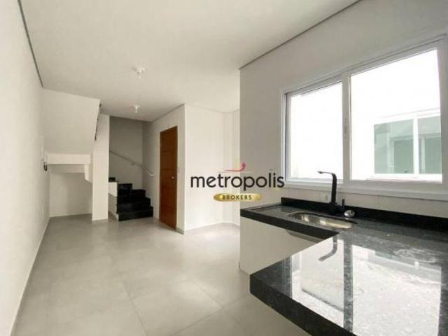 Cobertura com 2 dormitórios à venda, 96 m² por R$ 718.000,00 Jardim Bela Vista Santo André/SP