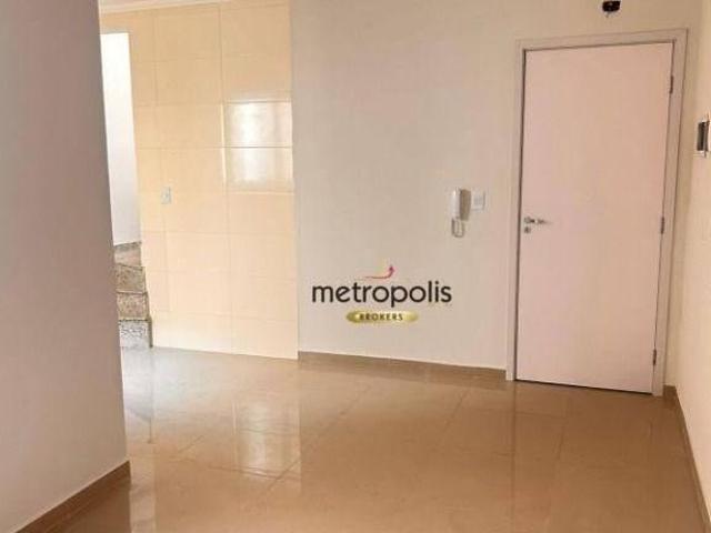 Cobertura com 2 dormitórios à venda, 98 m² por R$ 460.000,00 Vila Tibiriçá Santo André/SP