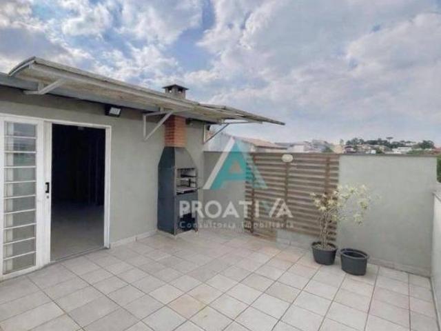 Cobertura com 2 dormitórios à venda, 99 m² Jardim Santo Antônio Santo André/SP
