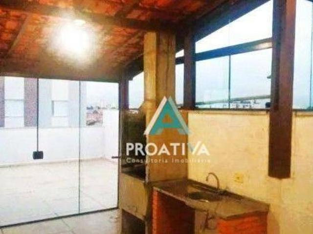 Cobertura com 2 dormitórios à venda, 100 m² Campestre Santo André/SP
