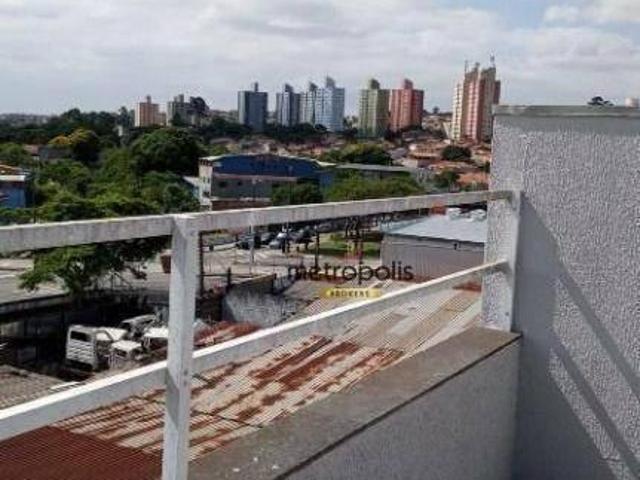 Cobertura com 2 dormitórios à venda, 100 m² por R$ 415.000,00 Parque Novo Oratório Santo André/S