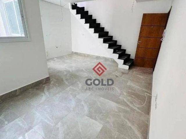 Cobertura com 2 dormitórios à venda, 100 m² por R$ 425.000,00 Vila Humaitá Santo André/SP