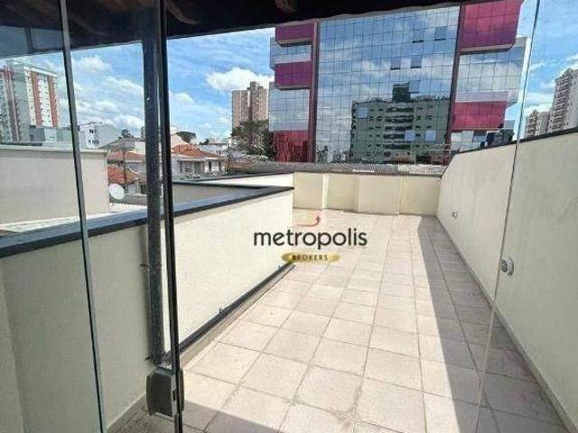 Cobertura com 2 dormitórios à venda, 100 m² por R$ 461.000,00 Jardim Bela Vista Santo André/SP