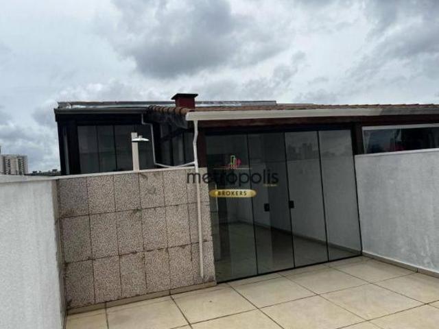 Cobertura com 2 dormitórios à venda, 100 m² por R$ 545.900,00 Campestre Santo André/SP