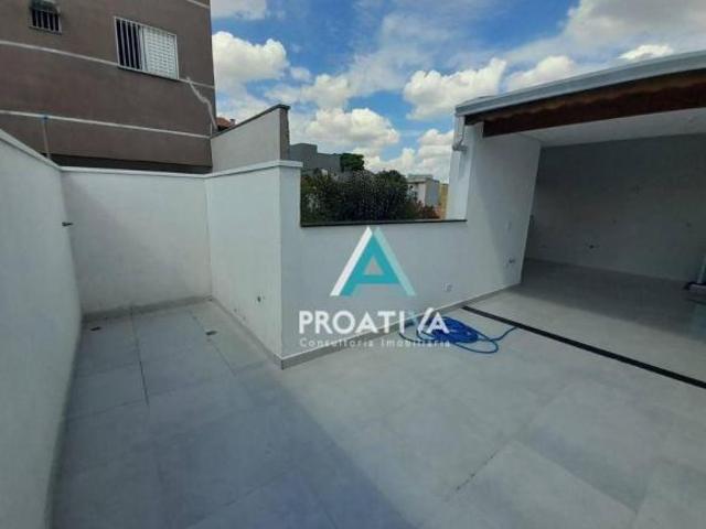 Cobertura com 2 dormitórios à venda, 100 m² por R$ 580.000,09 Vila Alzira Santo André/SP