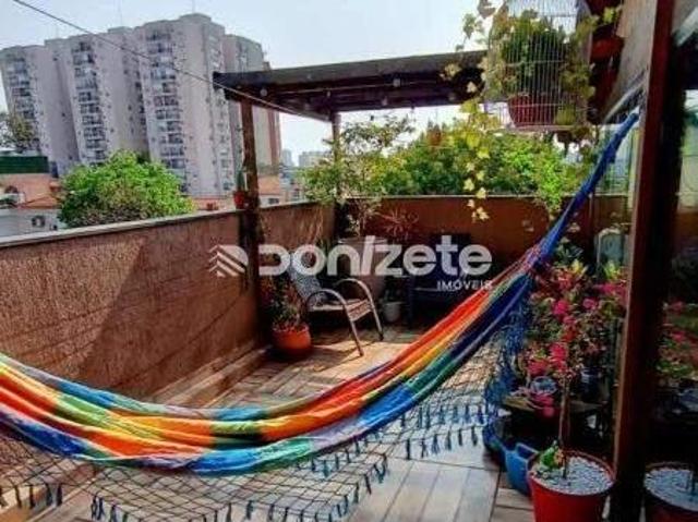 Cobertura com 2 dormitórios à venda, 100 m² por R$ 377.000,00 Vila Scarpelli Santo André/SP