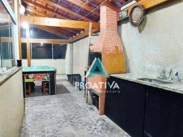 Cobertura com 2 dormitórios à venda, 101 m² Utinga Santo André/SP