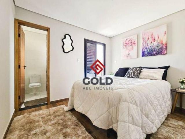 Cobertura com 2 dormitórios à venda, 102 m² por R$ 580.000 Casa Branca Santo André/SP