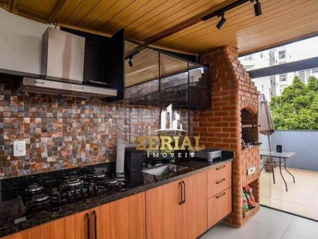 Cobertura com 2 dormitórios à venda, 102 m² por R$ 595.000,00 Campestre Santo André/SP