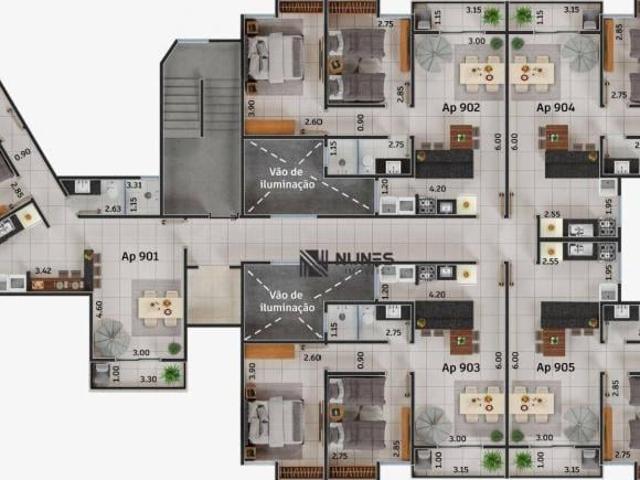 Cobertura com 2 dormitórios à venda, 102 m² por R$ 349.900,00 Bom Jardim Juiz de Fora/MG