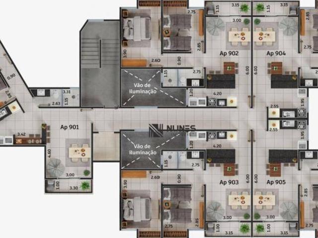 Cobertura com 2 dormitórios à venda, 102 m² por R$ 349.900,00 Bom Jardim Juiz de Fora/MG