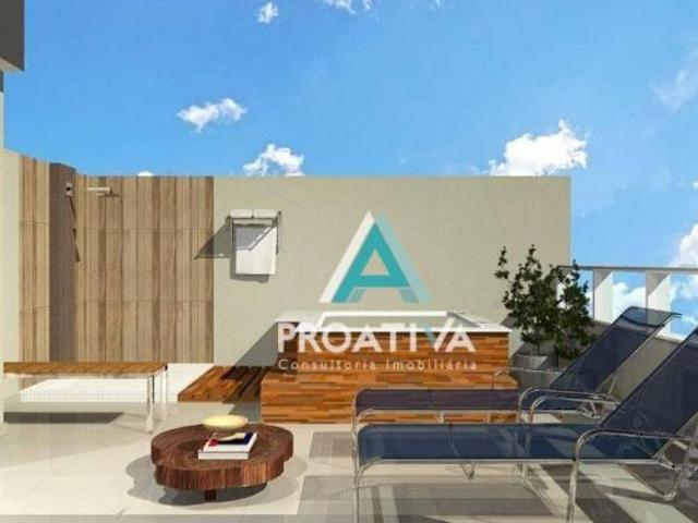 Cobertura com 2 dormitórios à venda, 103 m² Campestre Santo André/SP