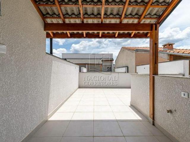Cobertura com 2 dormitórios à venda, 104m² Vila Humaitá Santo André/SP