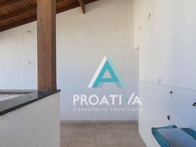Cobertura com 2 dormitórios à venda, 106 m² por R$ 480.000,00 Vila Linda Santo André/SP