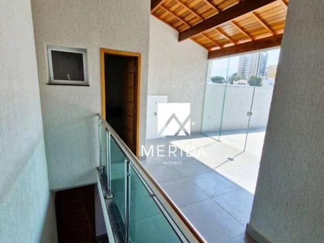 Cobertura com 2 dormitórios à venda, 106 m² por R$ 560.000,00 Vila Valparaíso Santo André/SP