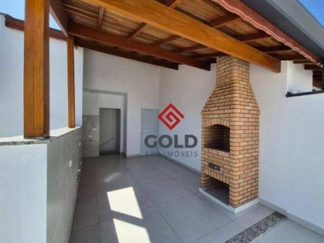 Cobertura com 2 dormitórios à venda, 106 m² por R$ 630.000,00 Vila Pires Santo André/SP