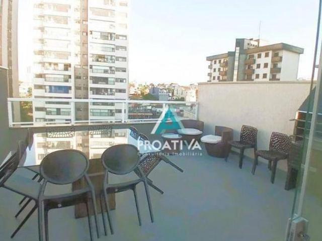 Cobertura com 2 dormitórios à venda, 106 m² por R$ 685.000,09 Vila Gilda Santo André/SP
