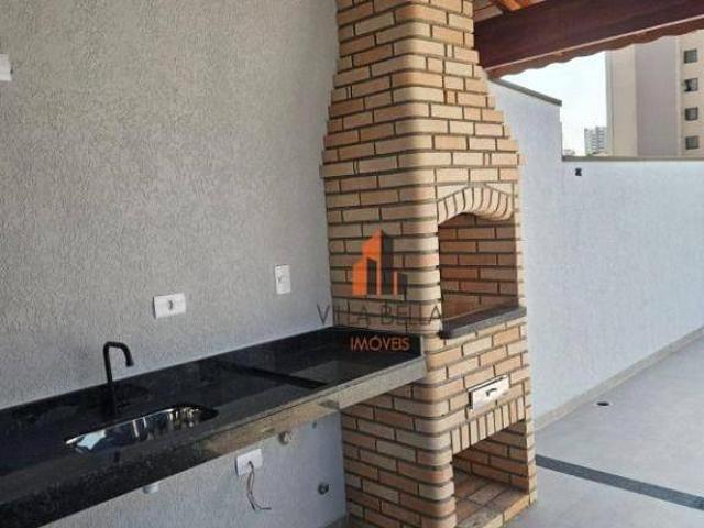Cobertura com 2 dormitórios à venda, 108 m² por R$ 619.000,00 Vila Floresta Santo André/SP