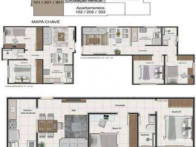Cobertura com 2 dormitórios à venda, 109 m² por R$ 689.344,00 Caiçaras Belo Horizonte/MG