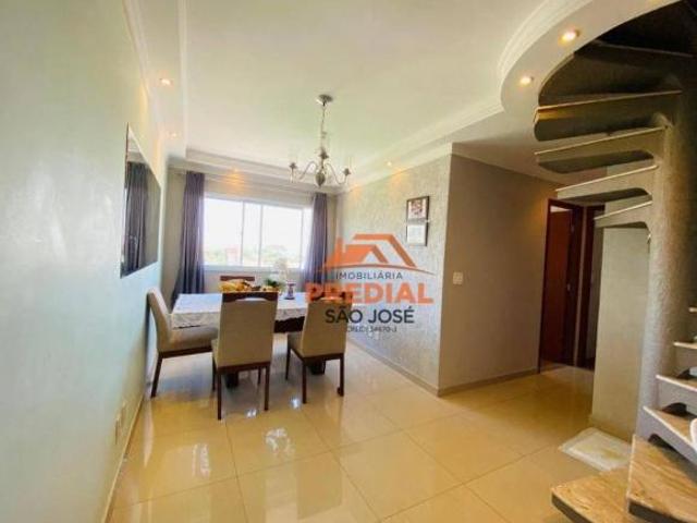 Cobertura com 2 dormitórios à venda, 110 m² Vila Nair São José dos Campos/SP