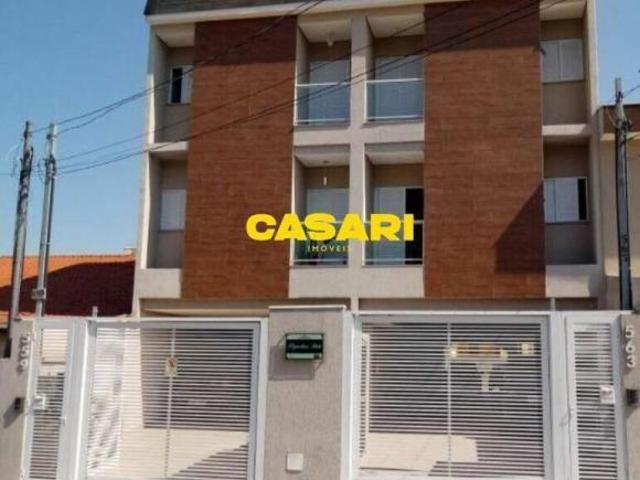 Cobertura com 2 dormitórios à venda, 110 m² Vila Camilópolis Santo André/SP