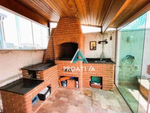 Cobertura com 2 dormitórios à venda, 110 m² Vila Camilópolis Santo André/SP