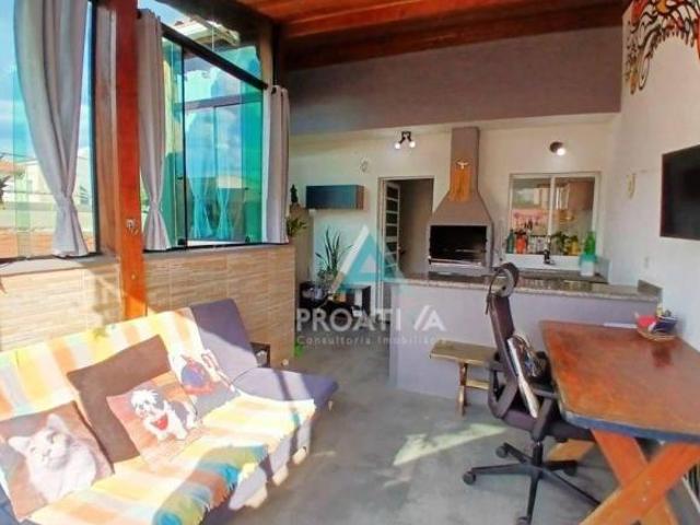 Cobertura com 2 dormitórios à venda, 110 m² por R$ 425.000,00 Vila Camilópolis Santo André/SP